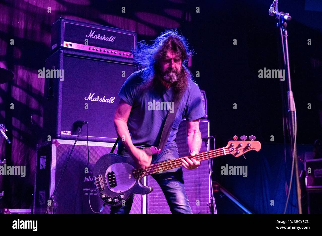 Lou Barlow of Dinosaur Jr performing at Barrowland Glasgow on 20th May ...