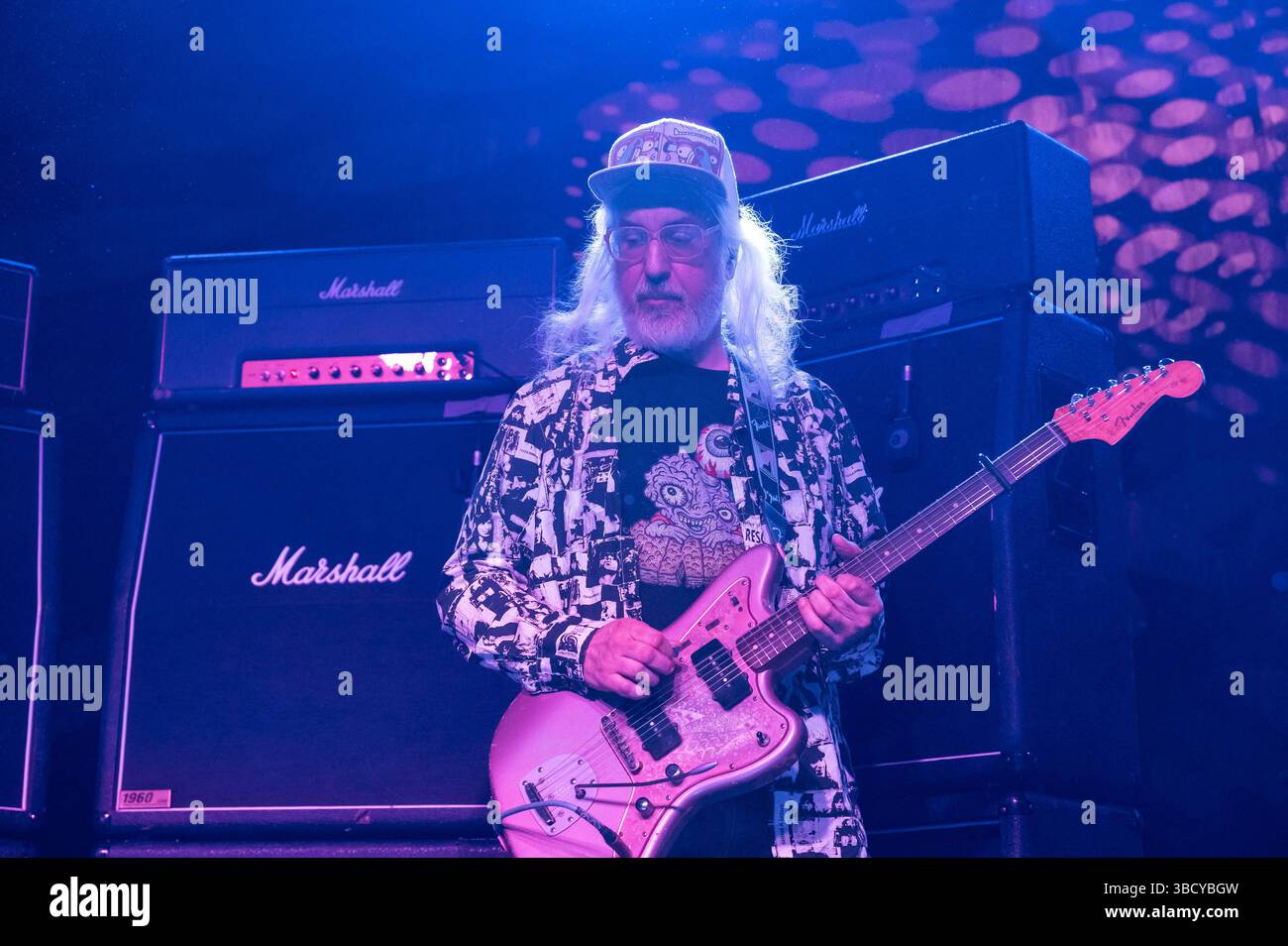 J Mascis Of Dinosaur Jr Performing At Barrowland Glasgow On 20th May