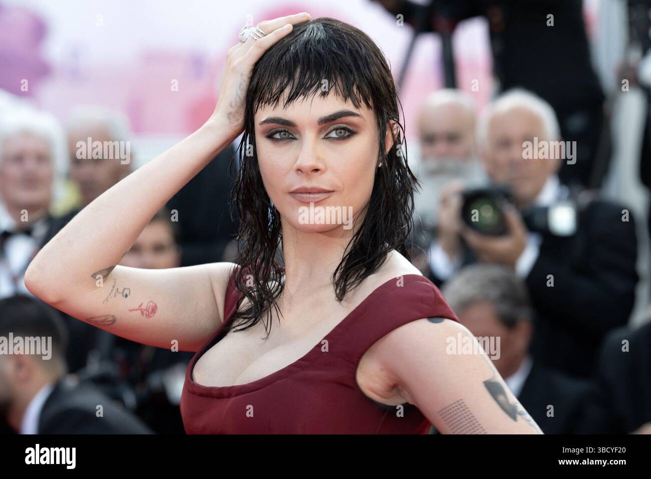 Cannes, France. 21st May, 2025. Stella Assange, Julian Assange, Eugene ...