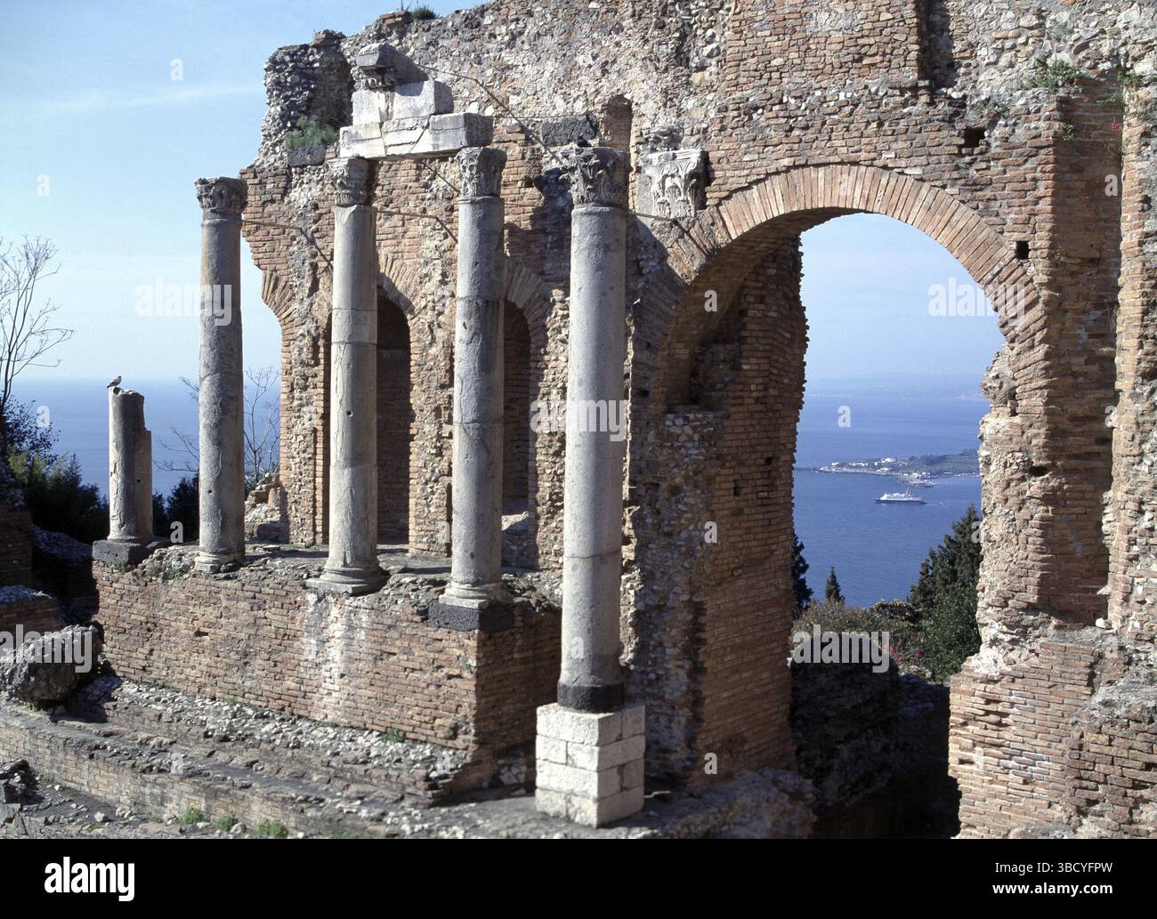 Roman display wall, west section Stock Photo - Alamy