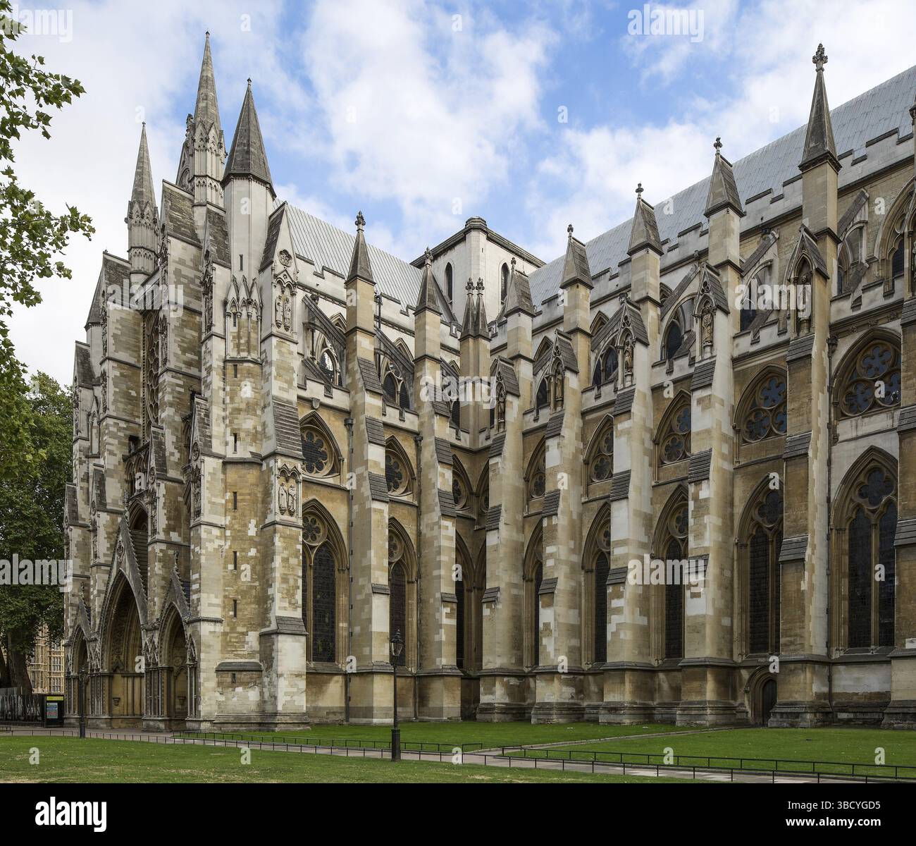 London, Westminster Abbey 13-16 c. and 19 c. north transept arm with ...