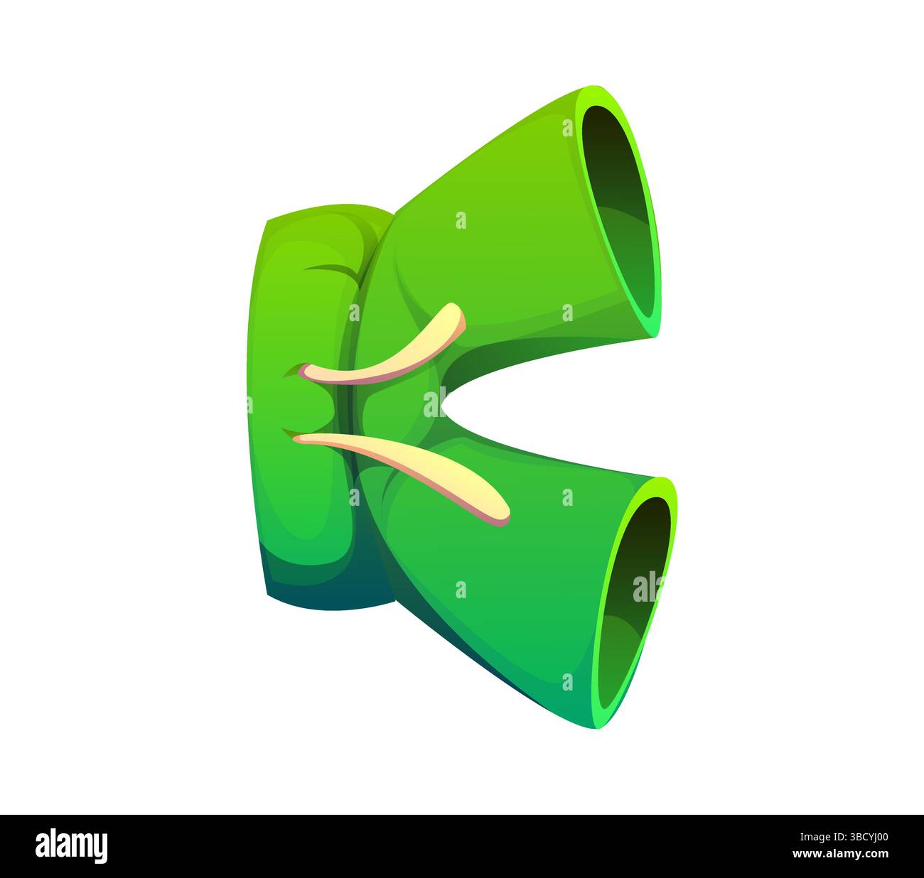 Summer vacation travel cartoon font shorts letter K. Resort leisure ...