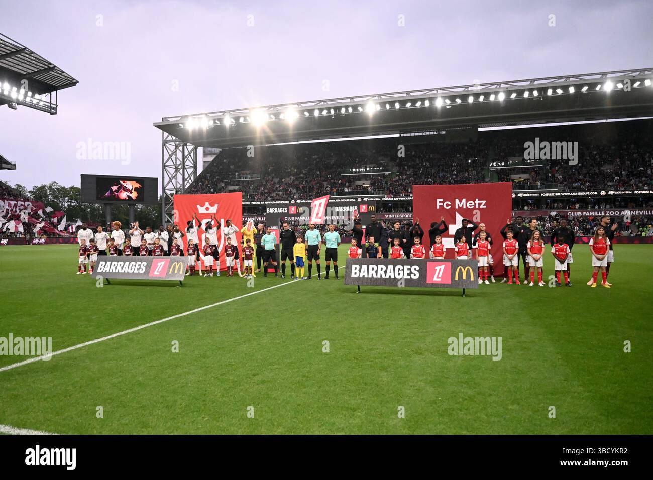 Metz, France. 21st May, 2025. Equipe de football de Metz FCM - Equipe ...