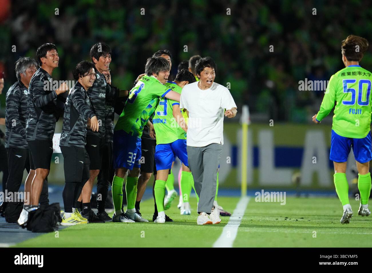 Lemongas Stadium Hiratsuka, Kanagawa, Japan. 21st May, 2025. Satoshi ...