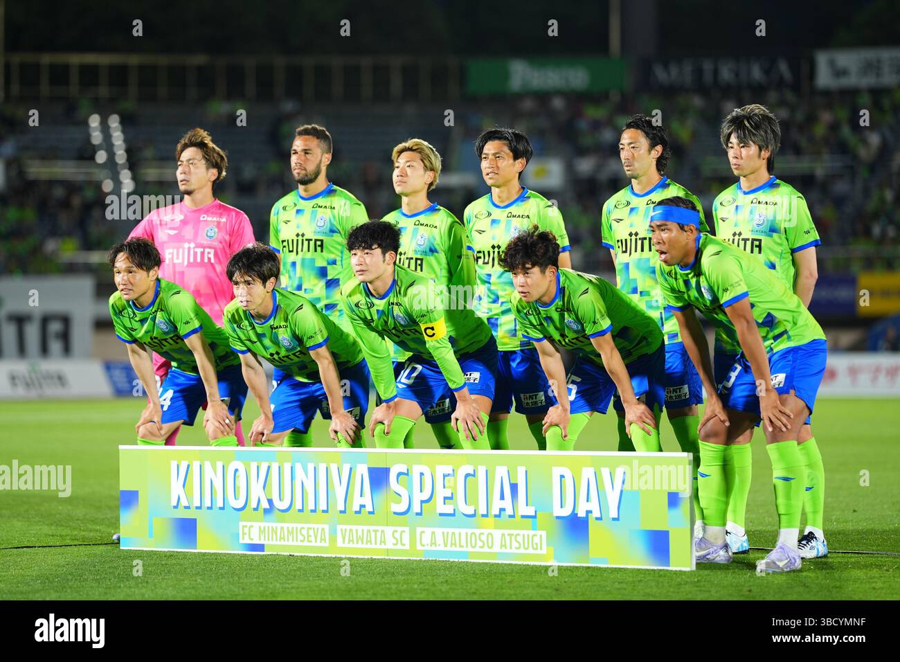 Lemongas Stadium Hiratsuka, Kanagawa, Japan. 21st May, 2025. Shonan ...