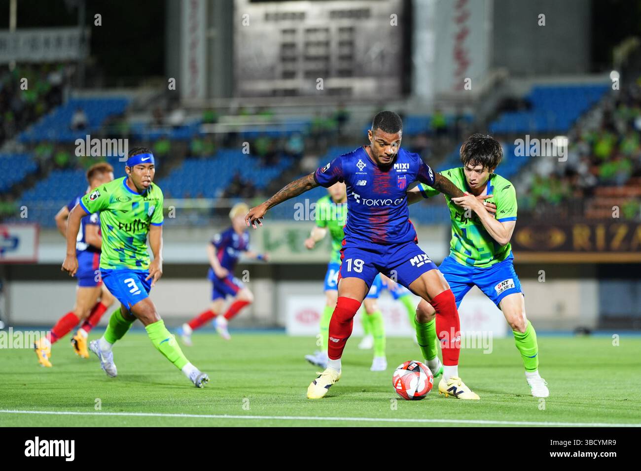 Lemongas Stadium Hiratsuka, Kanagawa, Japan. 21st May, 2025. (L-R ...
