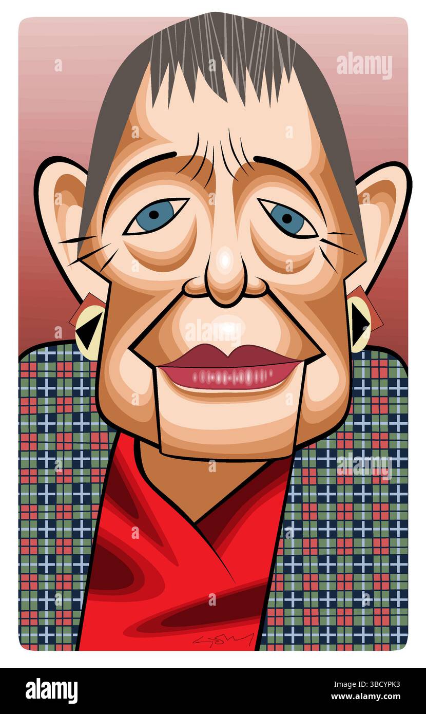 Joanne Simpson, US meteorologist, illustration Stock Photo - Alamy