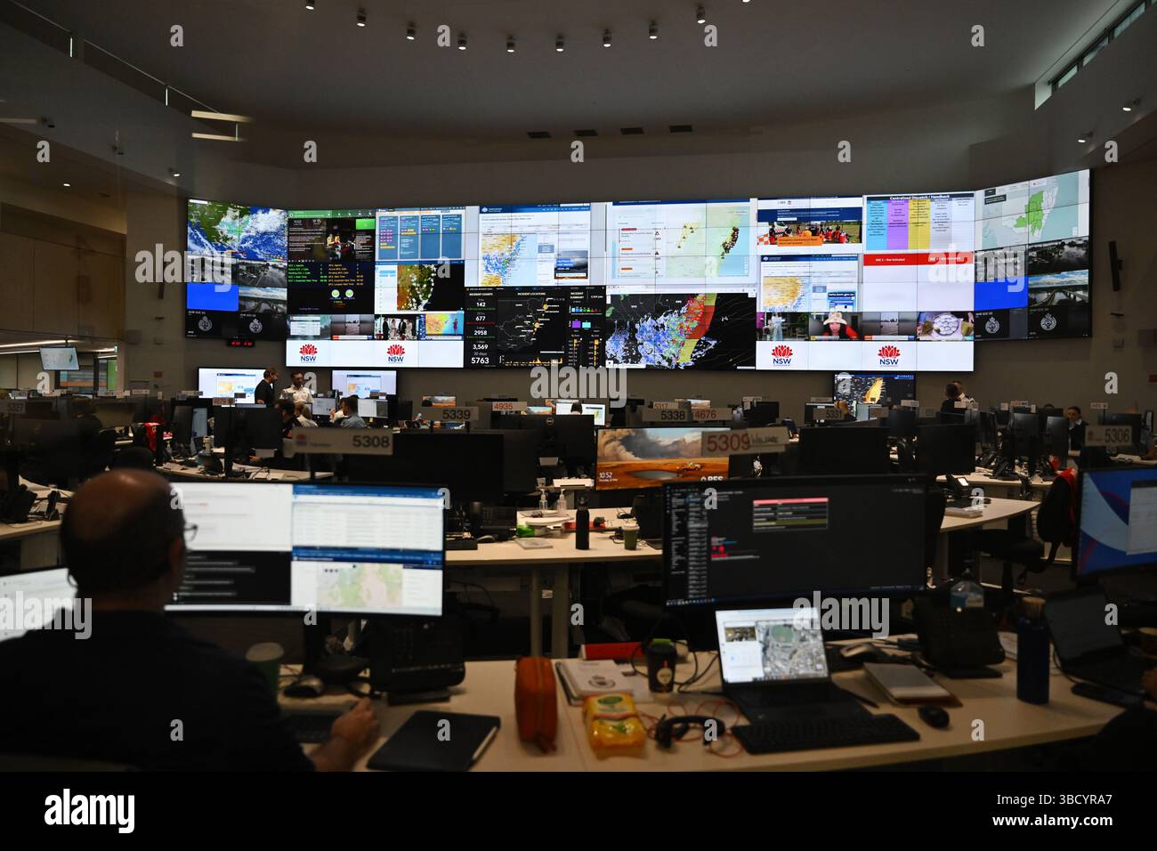 Emergency services personal from Police, Ambulance, SES, RFS, Fire and ...