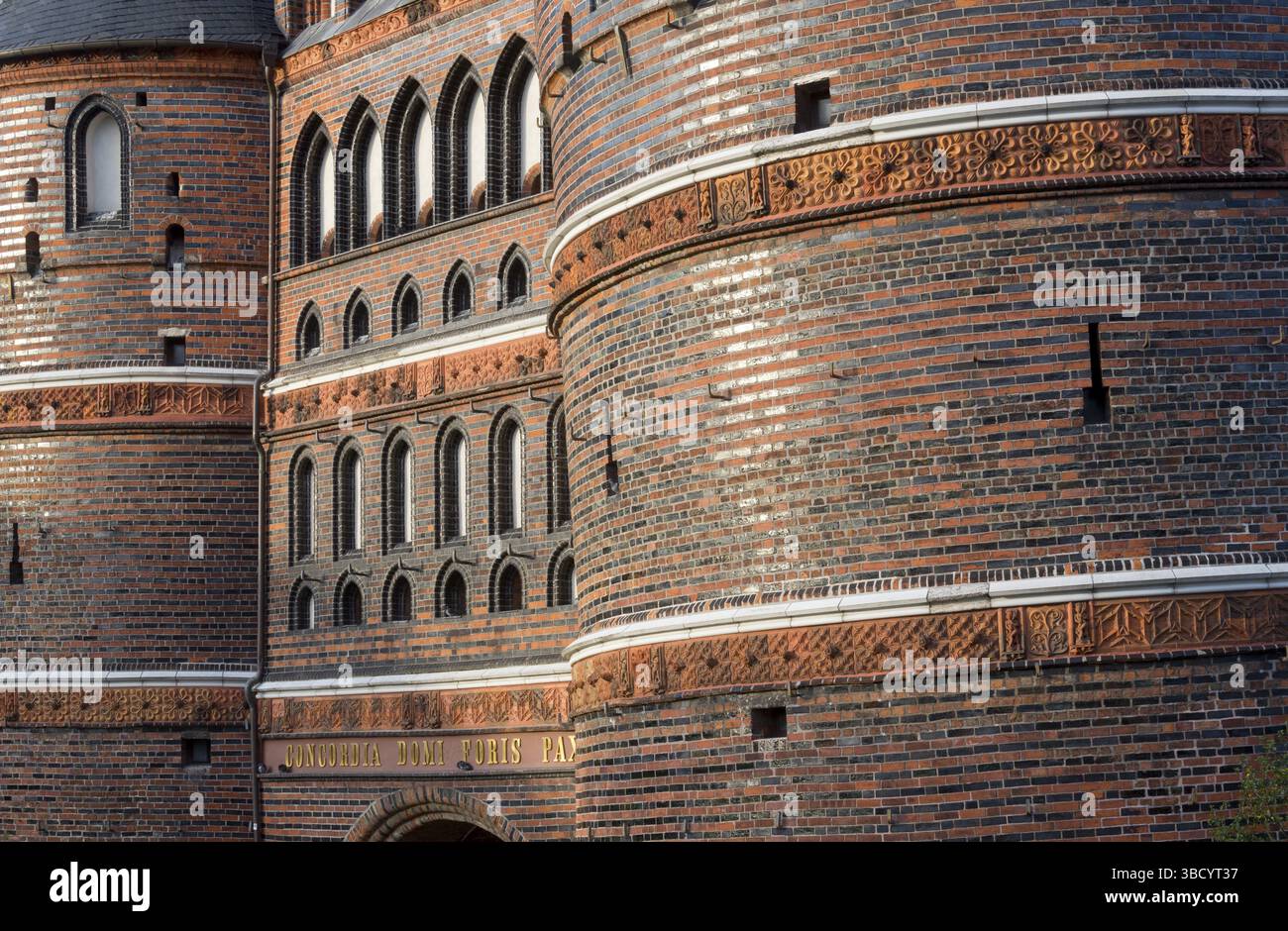 Field side with terracotta decoration Stock Photo - Alamy