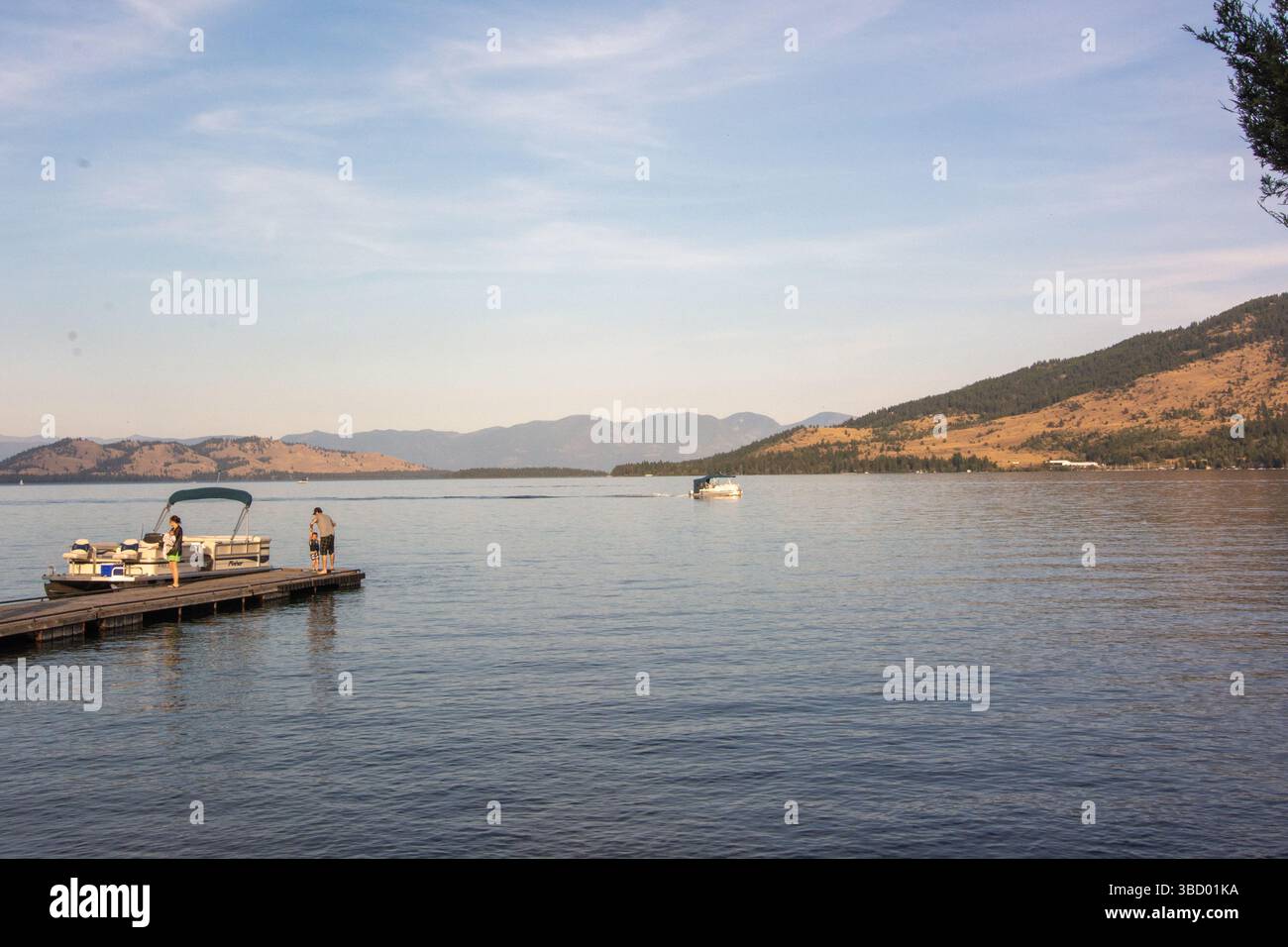Flathead Lake in Montana Stock Photo - Alamy