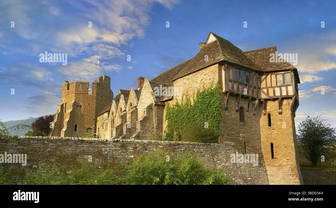 The half timbered north tower built in the 1280s, the finest fortified ...
