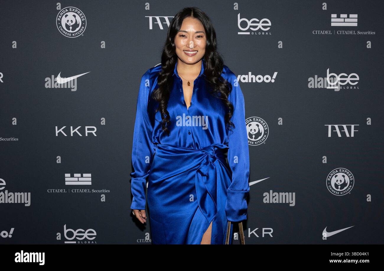 Chloe Flower attends The Asian American Foundation (TAAF) awards dinner ...