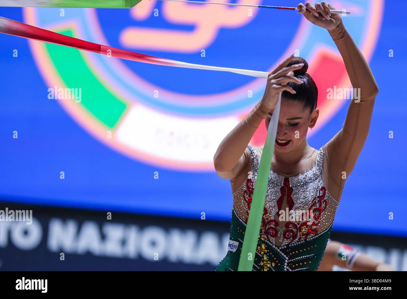 Turin, Italy. 17th May, 2025. Italy team seen during Rhythmic ...