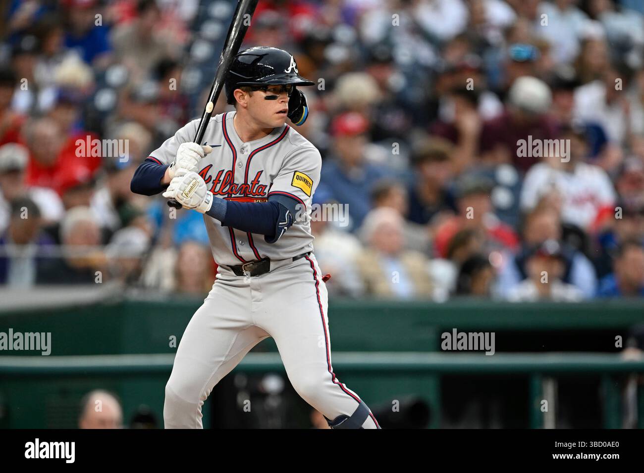 Atlanta Braves' Nick Allen at bat during the second inning of a ...