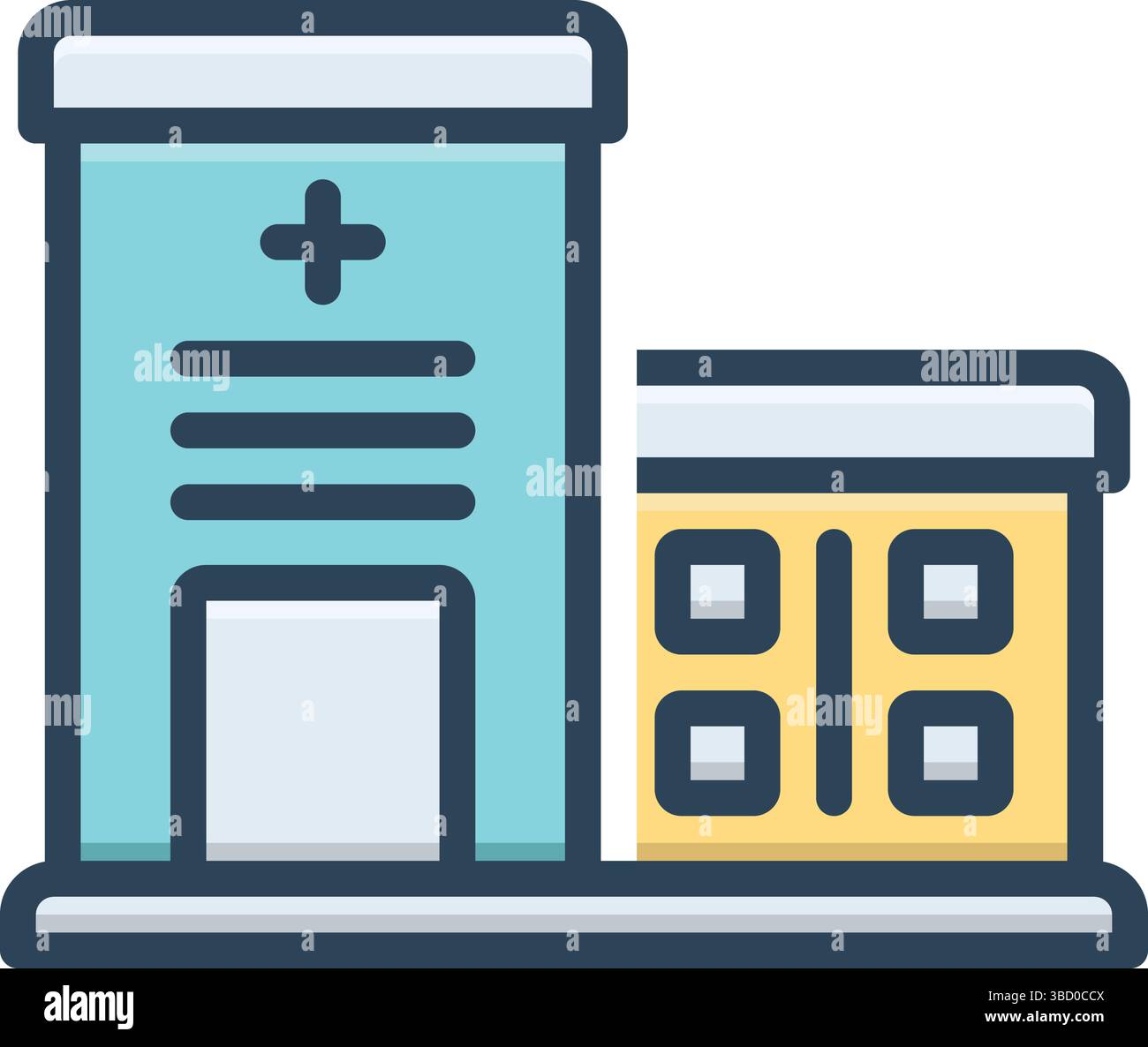 Icon for clinic, medical center Stock Vector Image & Art - Alamy