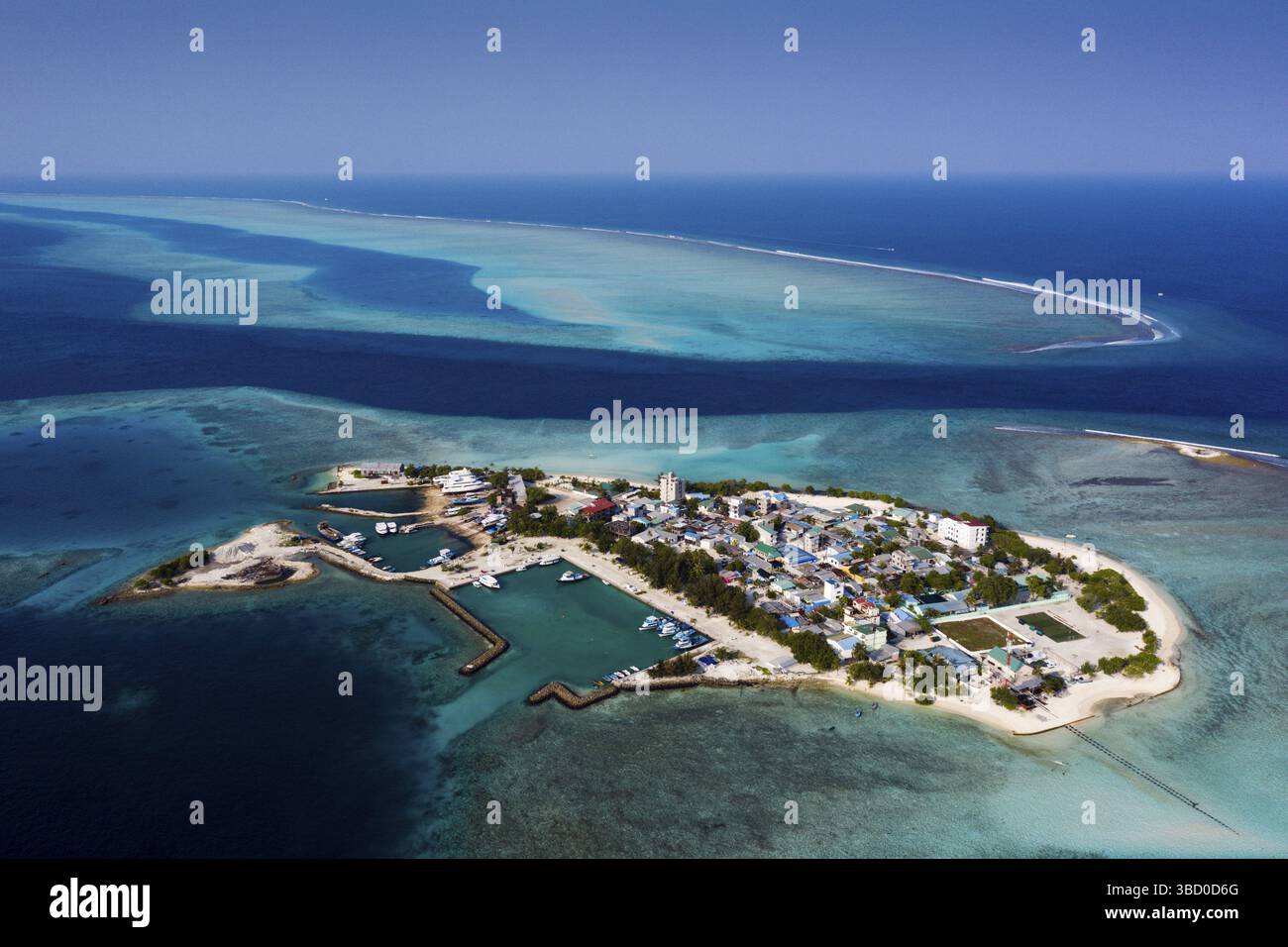 Gulhi Native Island, South Male Atoll, Indian Ocean, Maldives, Asia ...
