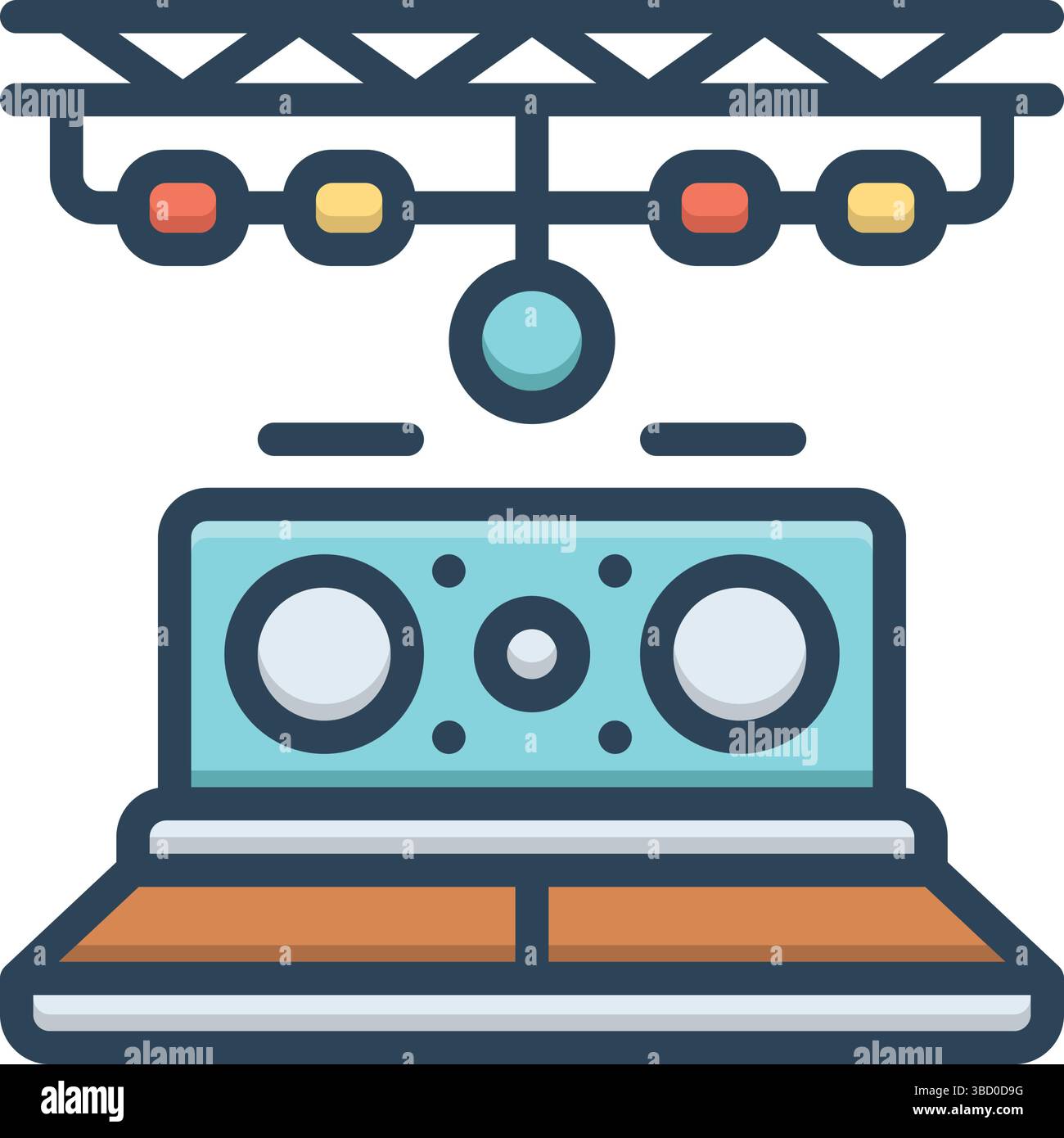 Dj disc Stock Vector Images - Alamy