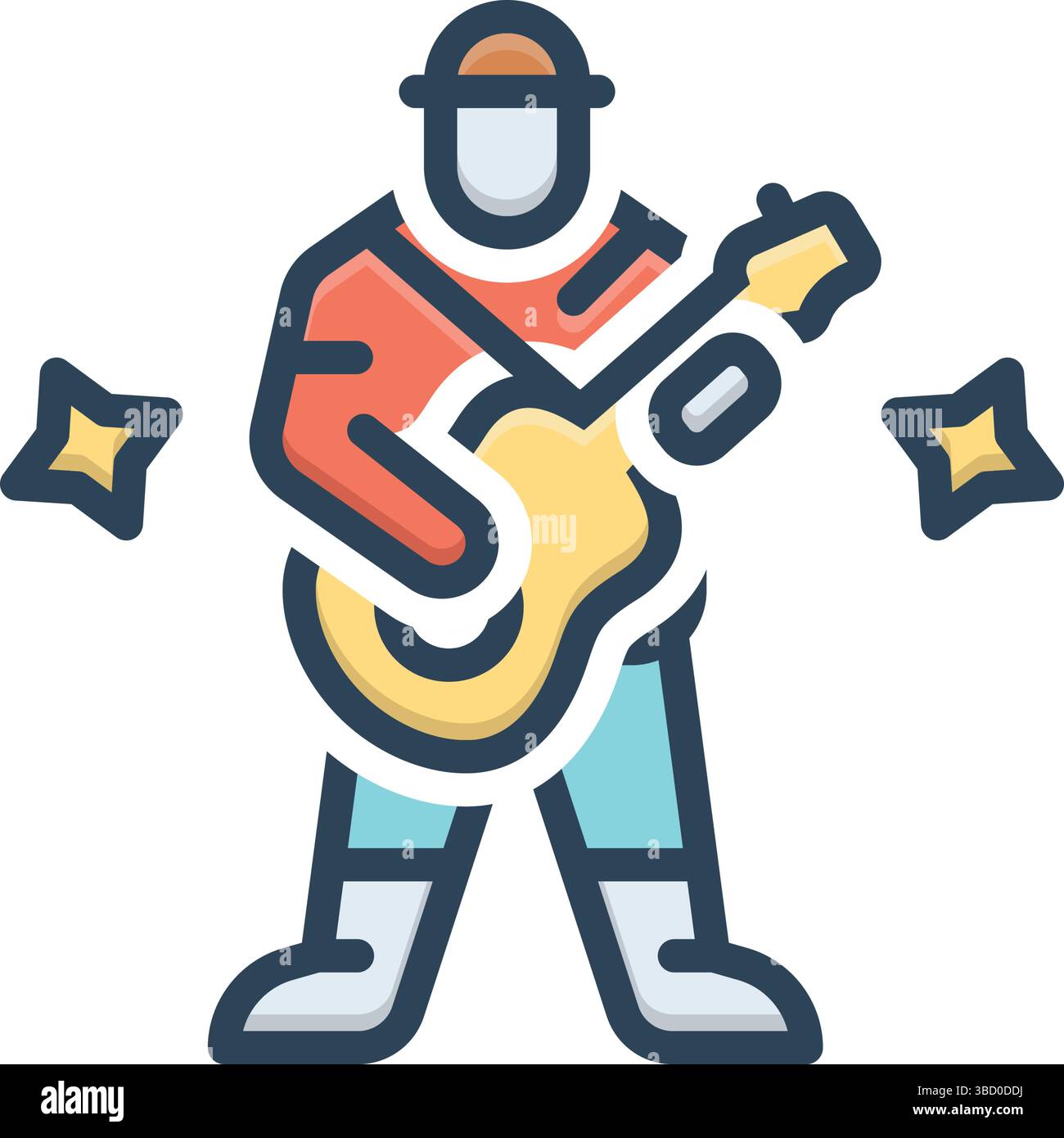 Icon for rock player, rock star Stock Vector Image & Art - Alamy