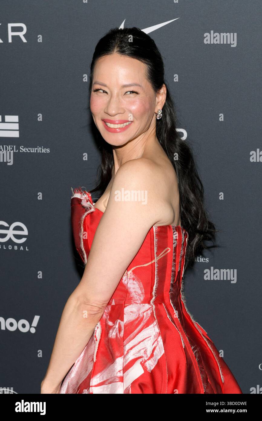 New York, USA. 21st May, 2025. Lucy Liu attends The Asian American ...