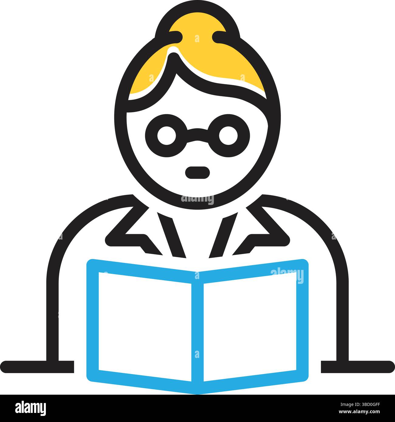 Icon teacher educator Stock Vector Images - Alamy