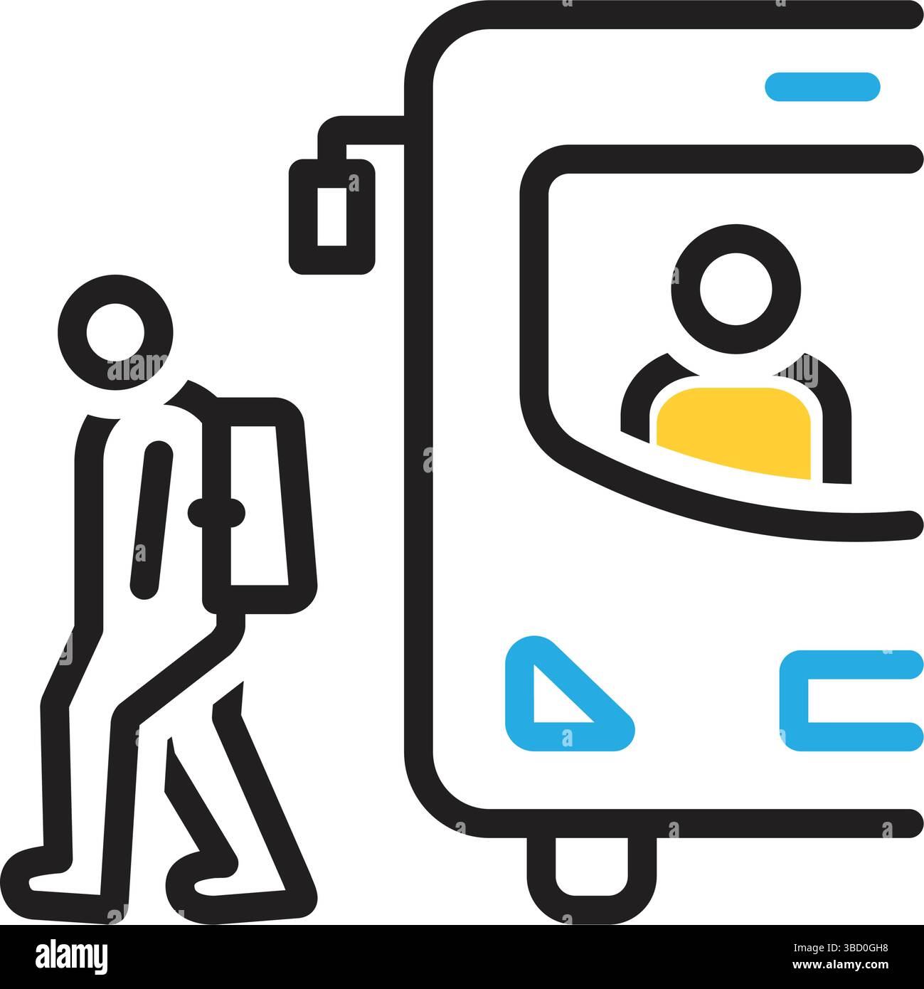 Icon for student drop,student Stock Vector Image & Art - Alamy