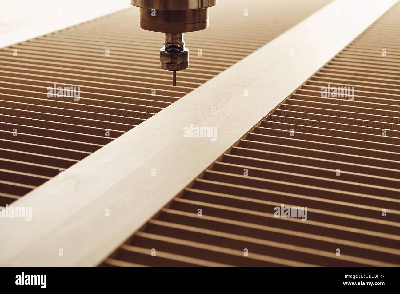 Cnc wood cutting cutter, machine with numerical control Stock Photo - Alamy