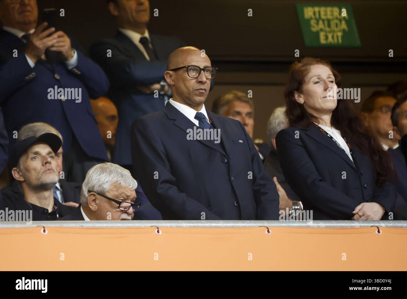 French Football Federation FFF President Philippe Diallo attends the ...