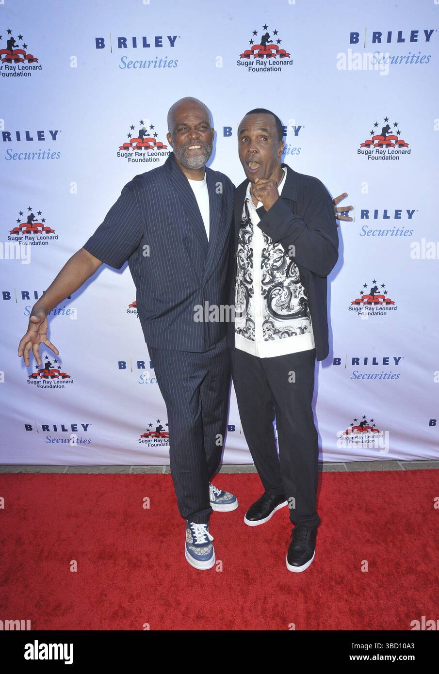 Chris Spencer, Sugar Ray Leonard at arrivals for 14th Annual Sugar Ray ...