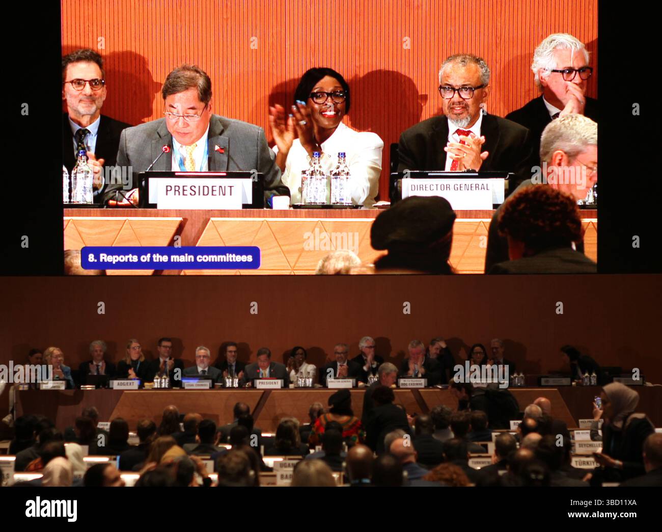 Geneva, Switzerland.20th May 2025. World Health Organization (WHO ...
