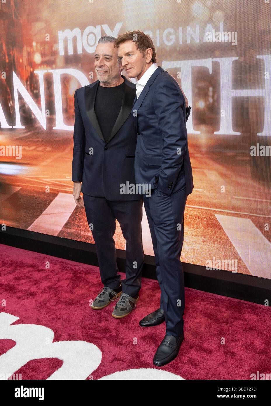 New York, NY, May 21, 2025: John Melfi and Michael Patrick King attend ...