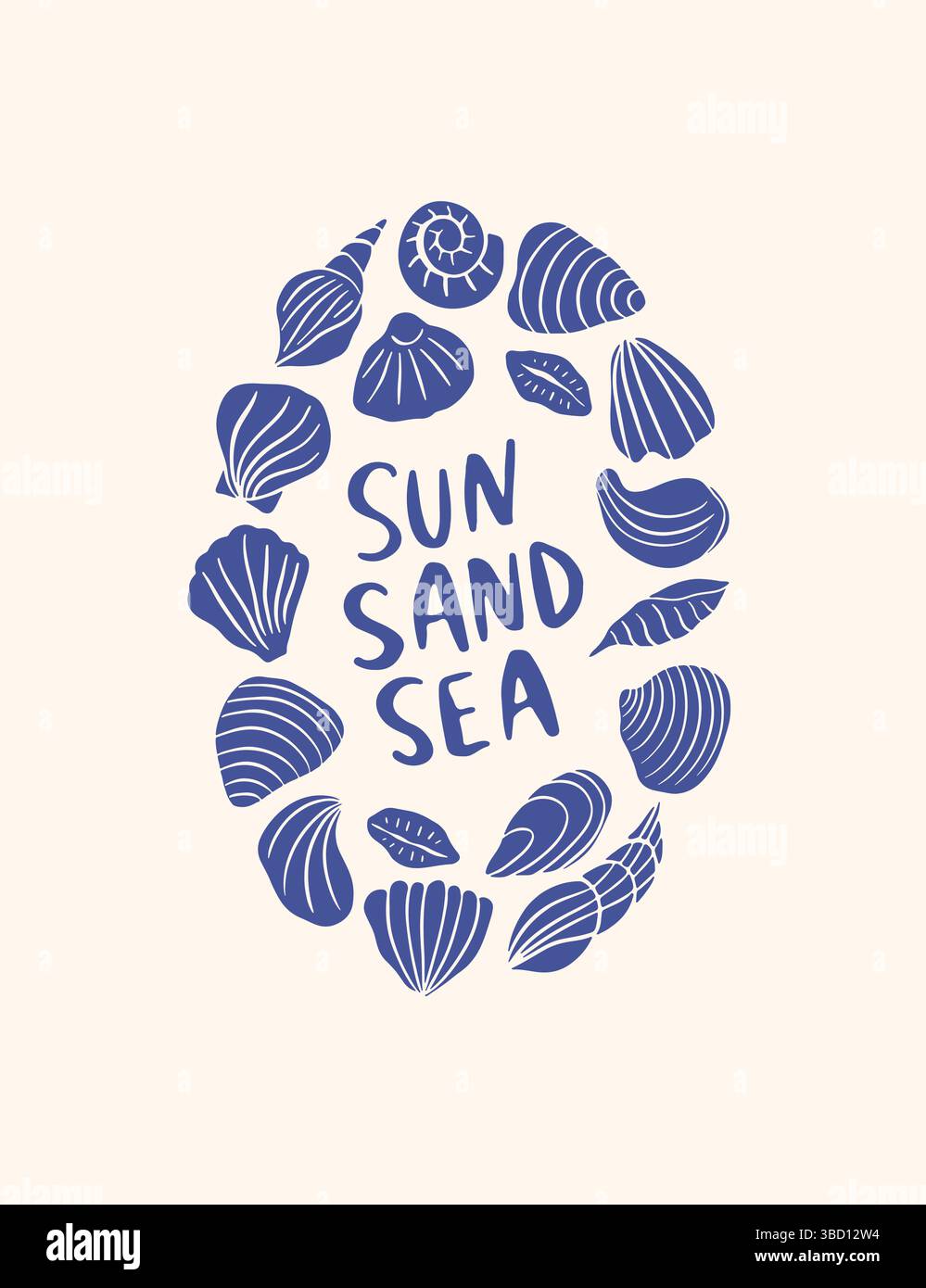 Undersea aesthetic wall art poster Stock Vector Image & Art - Alamy