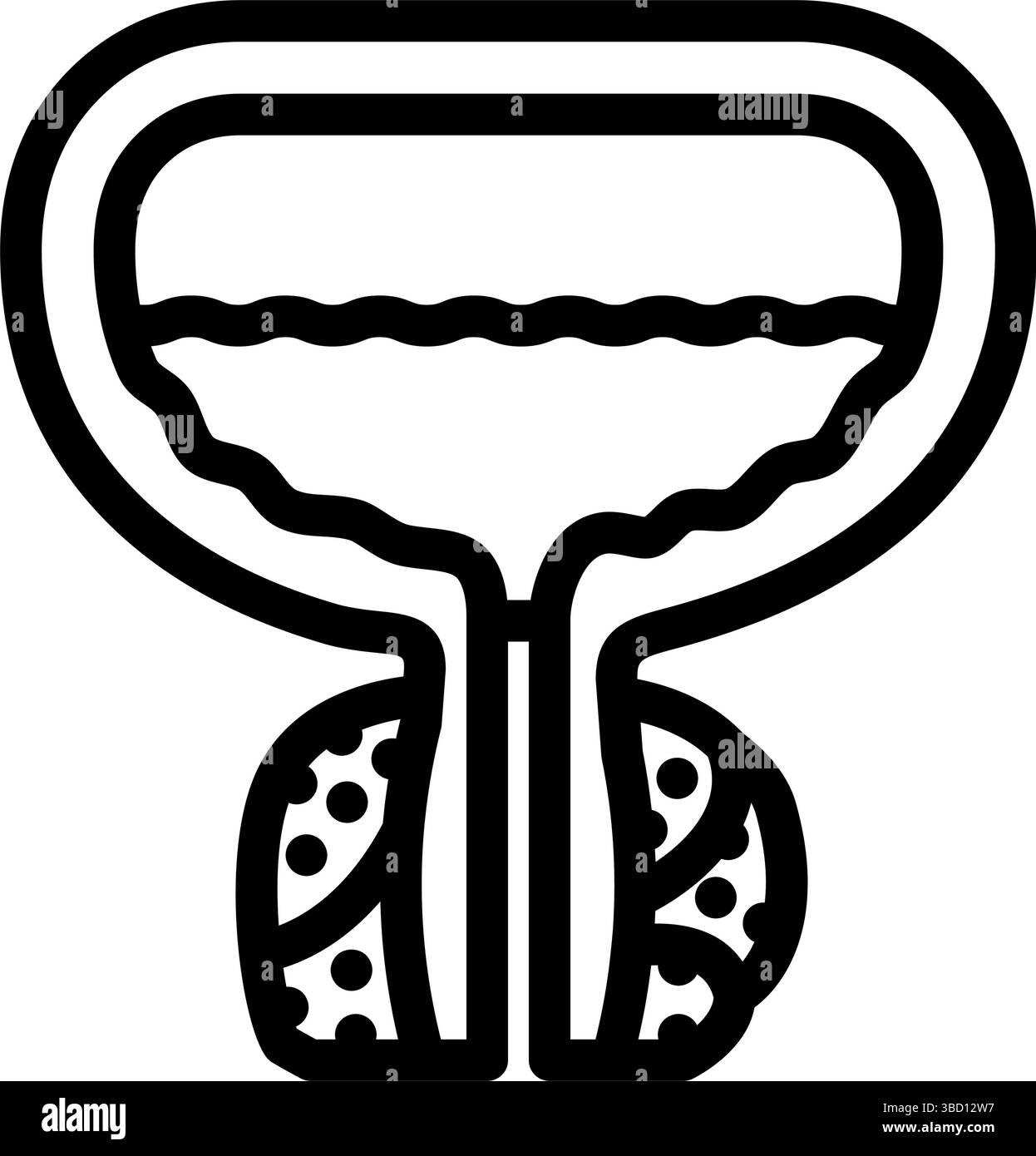 prostatectomy urology line icon vector. prostatectomy urology sign ...