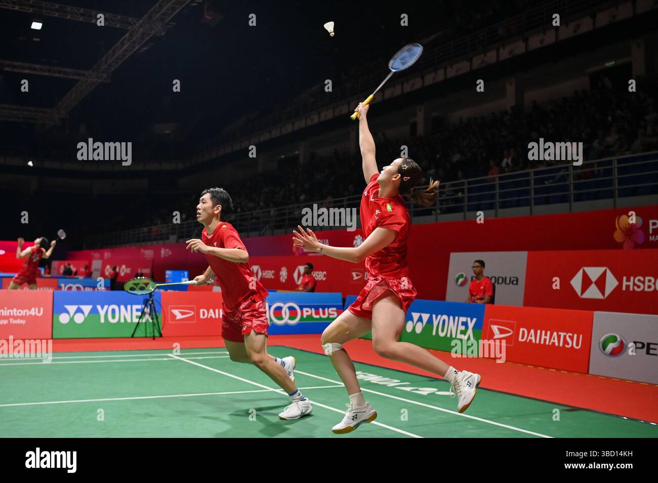 Kuala Lumpur, Malaysia. 22nd May, 2025. Cheng Xing/Zhang Chi (R) of ...