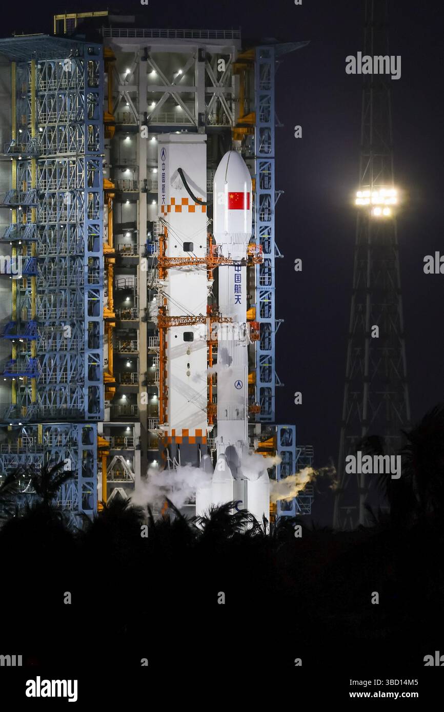 **CHINESE MAINLAND, HONG KONG, MACAU AND TAIWAN OUT** A Long March-7A ...