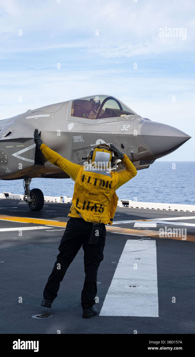 PHILIPPINE SEA (May 21, 2025) Aviation Boatswain’s Mate (Handling ...
