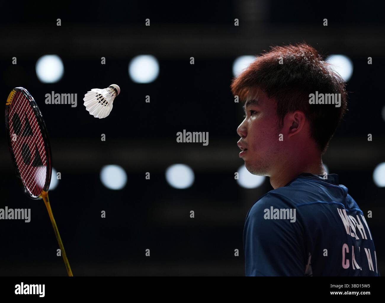 Kuala Lumpur, Malaysia. 22nd May, 2025. Weng Hongyang of China reacts ...