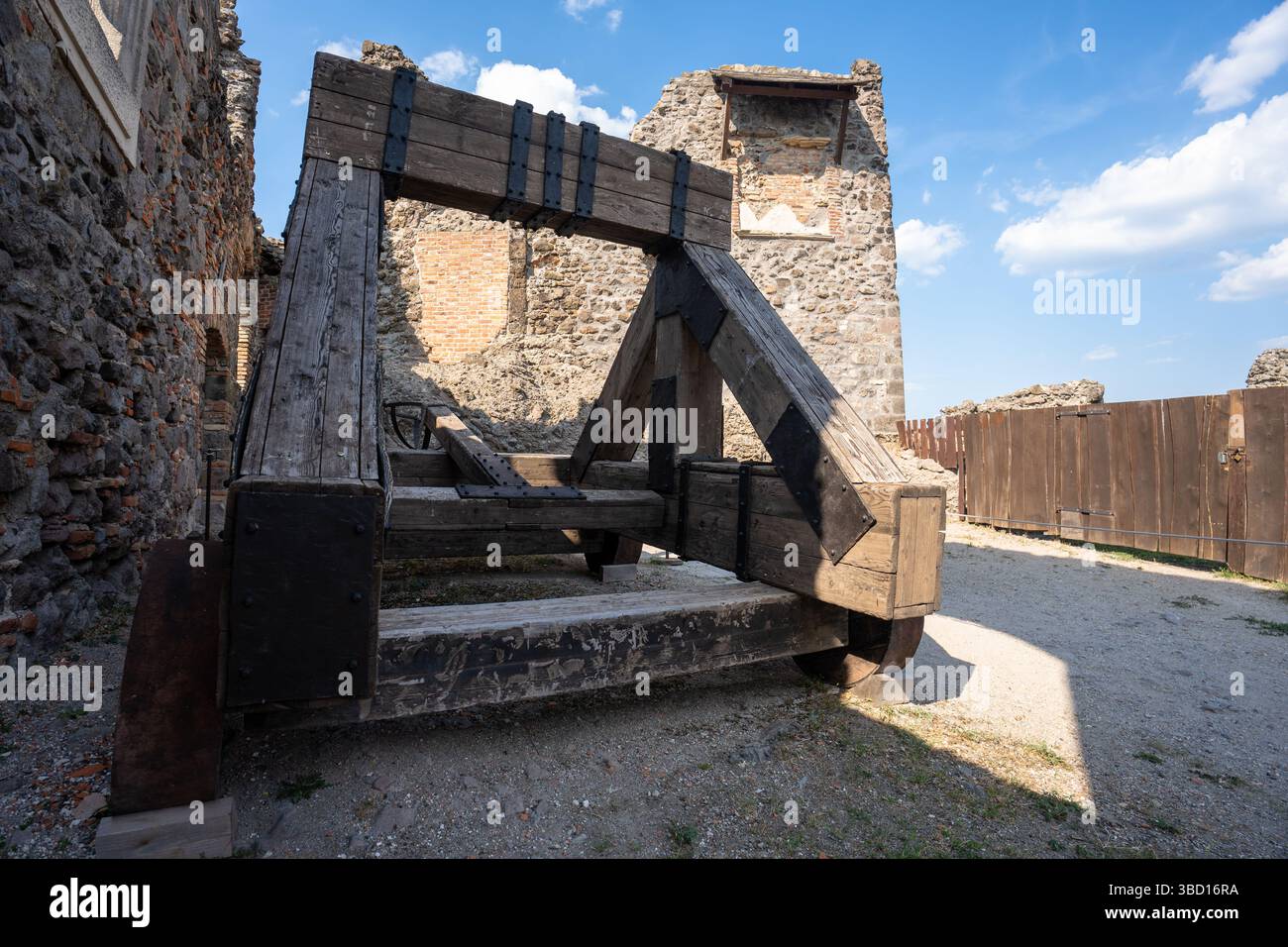 Visegrád, Hungary - September 1, 2024: Medieval Firepower: The Catapult ...