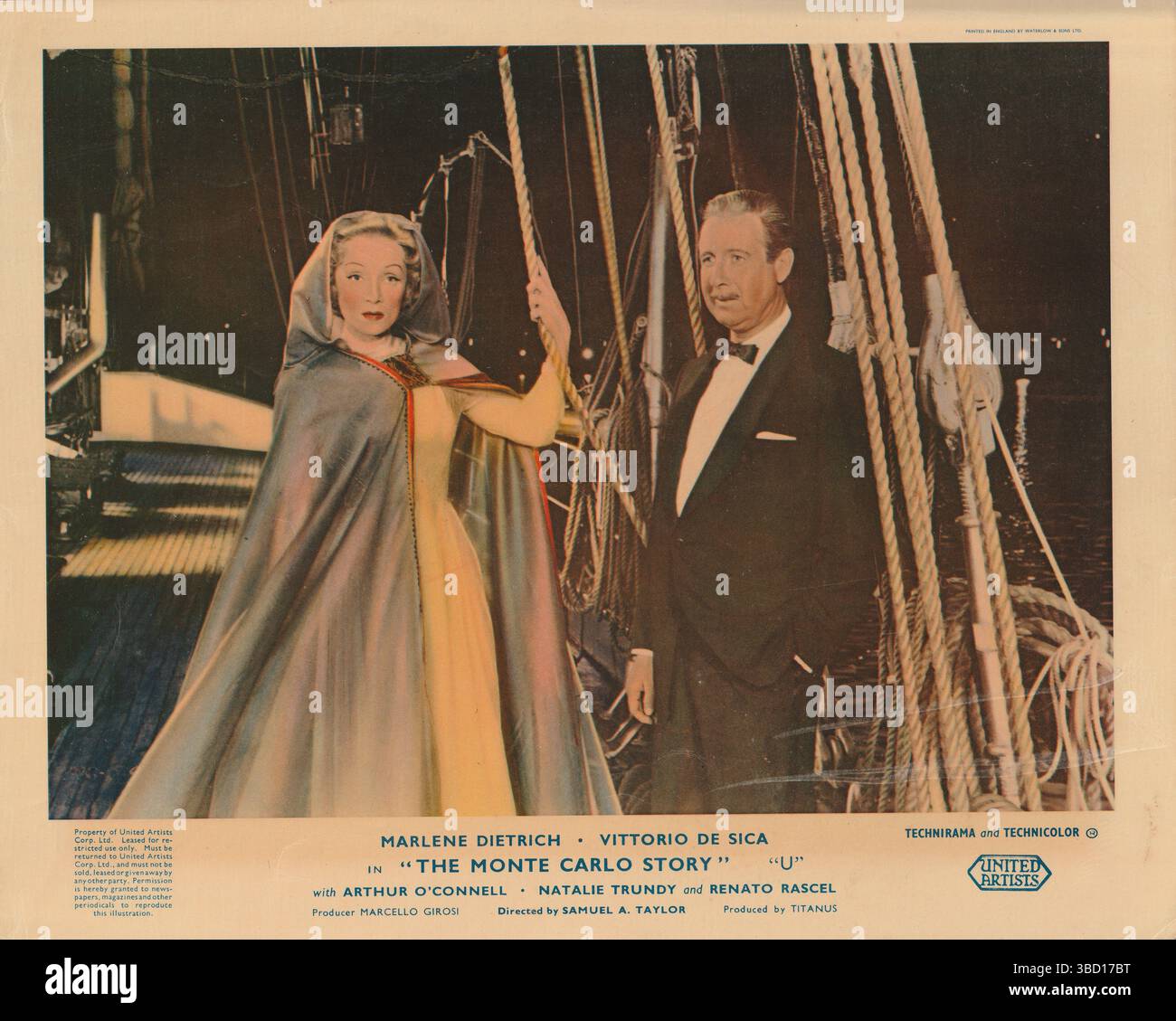 The Monte Carlo Story 1956 Marlene Dietrich Stock Photo - Alamy