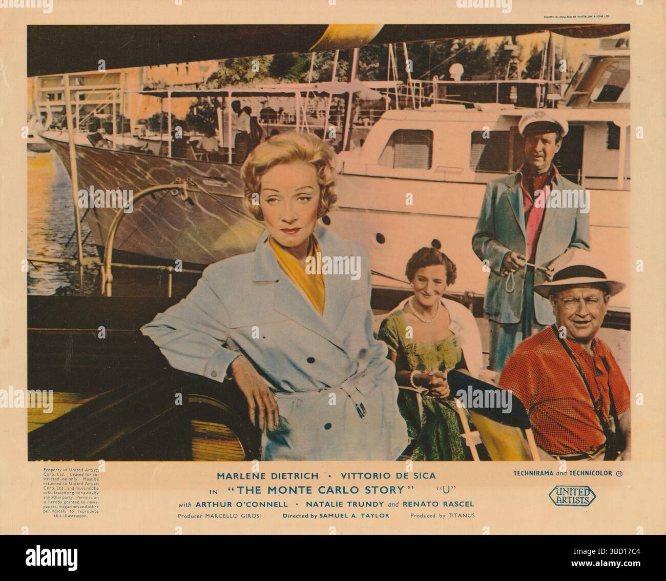 The Monte Carlo Story 1956 Marlene Dietrich Stock Photo - Alamy