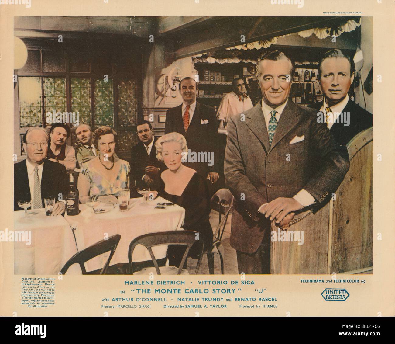 The Monte Carlo Story 1956 Marlene Dietrich Stock Photo - Alamy