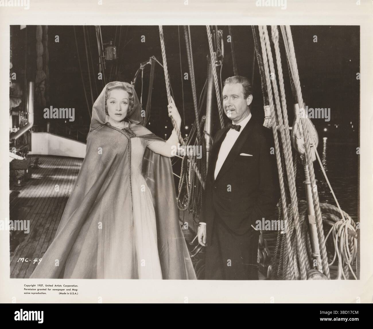 The Monte Carlo Story 1956 Marlene Dietrich Stock Photo - Alamy