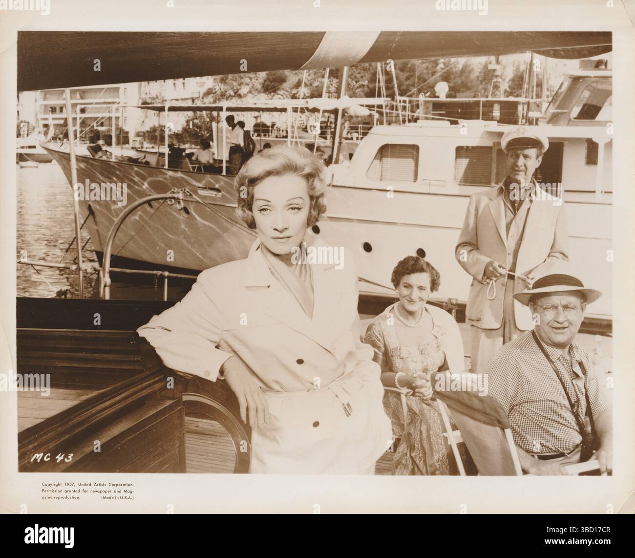 The Monte Carlo Story 1956 Marlene Dietrich Stock Photo - Alamy