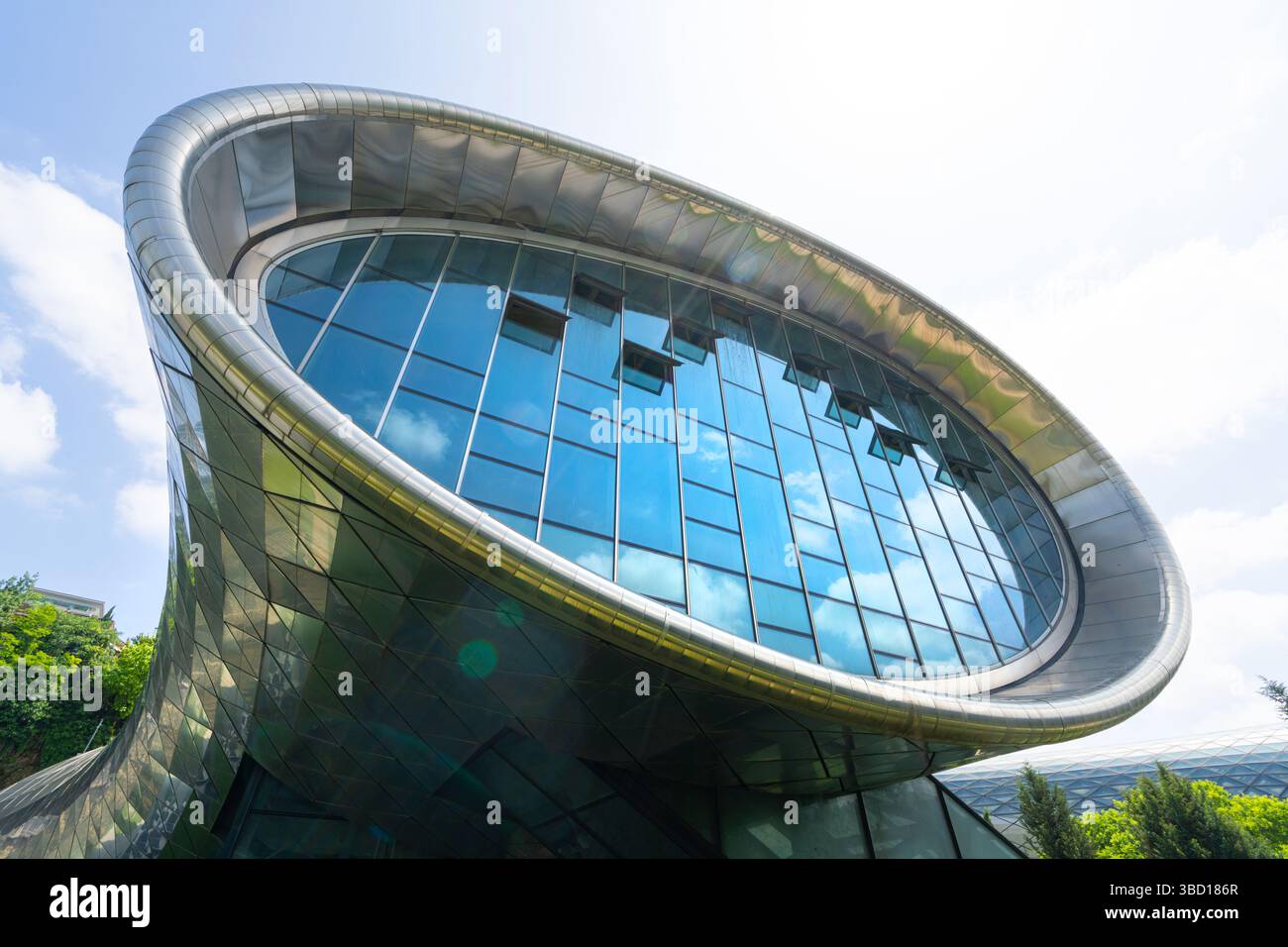 Tbilisi, Georgia. May 17, 2025. view of the Rike Music Theater and ...