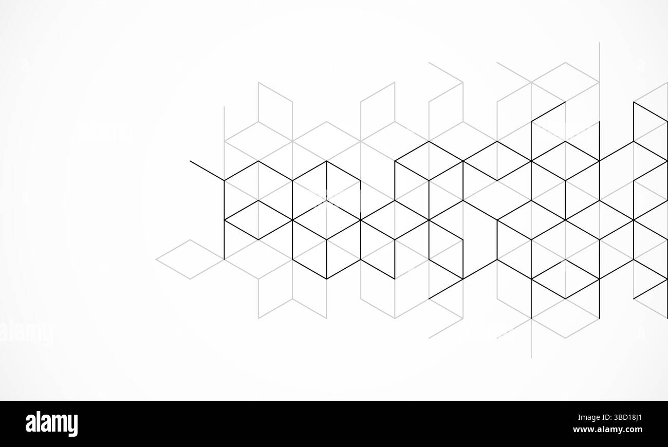 The graphic design element and abstract geometric background with ...