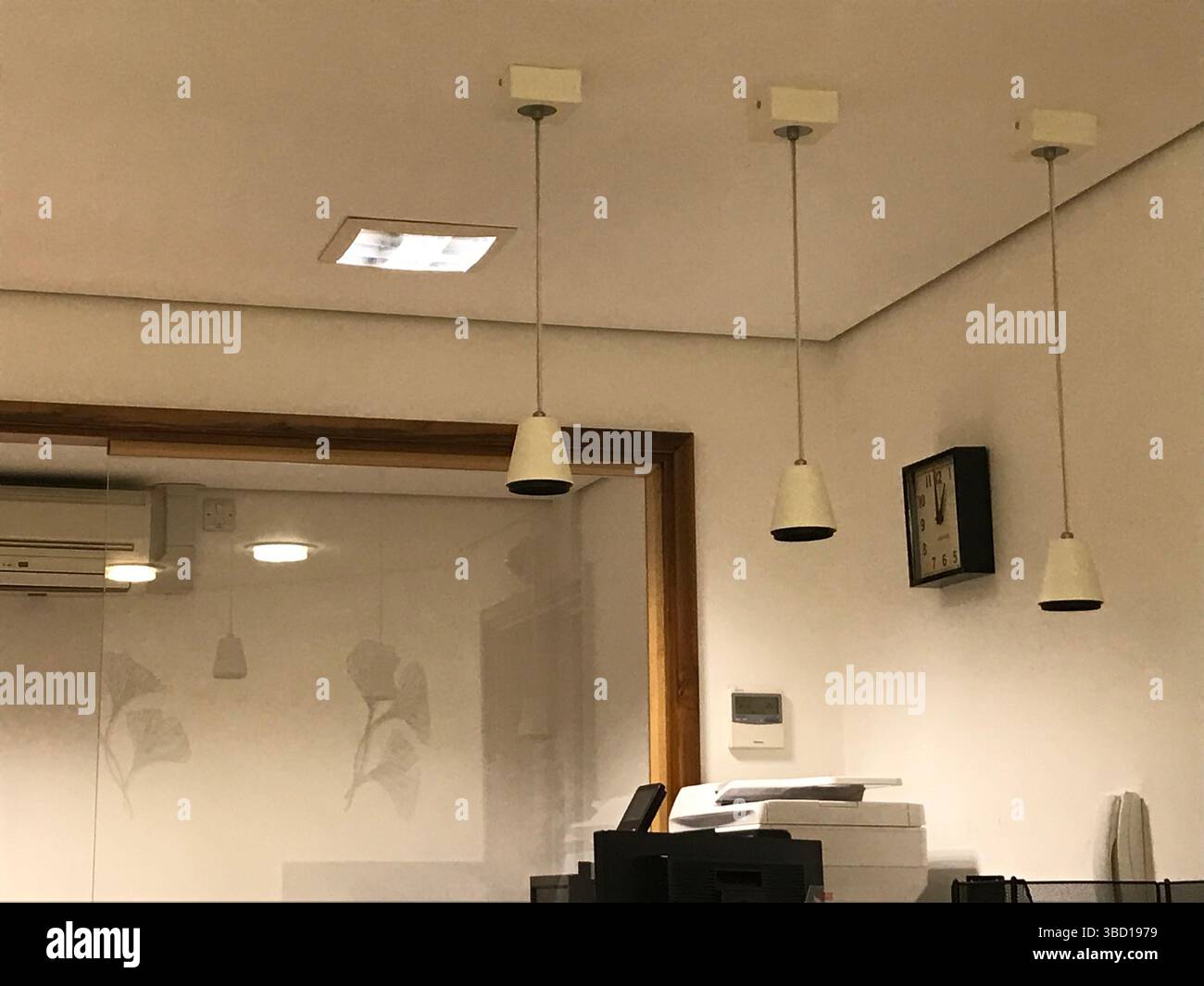 1959s 1960s Office interior Stock Photo - Alamy