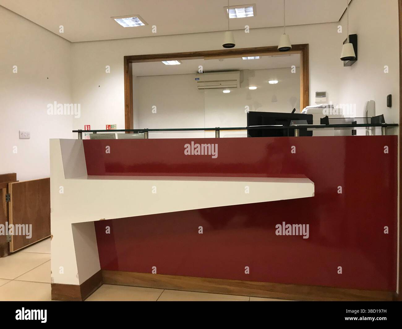 1959s 1960s Office interior Stock Photo - Alamy
