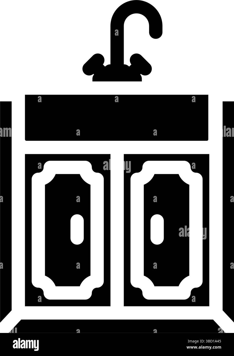 Farmhouse countertop Black and White Stock Photos & Images - Alamy