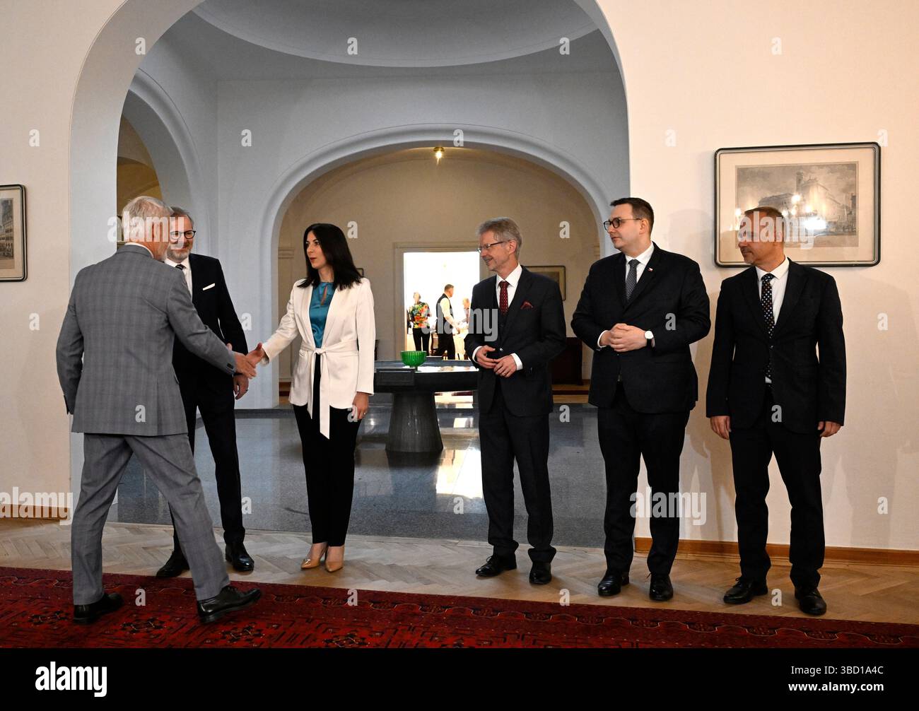 Prague, Czech Republic. 22nd May, 2025. Czech President Petr Pavel ...