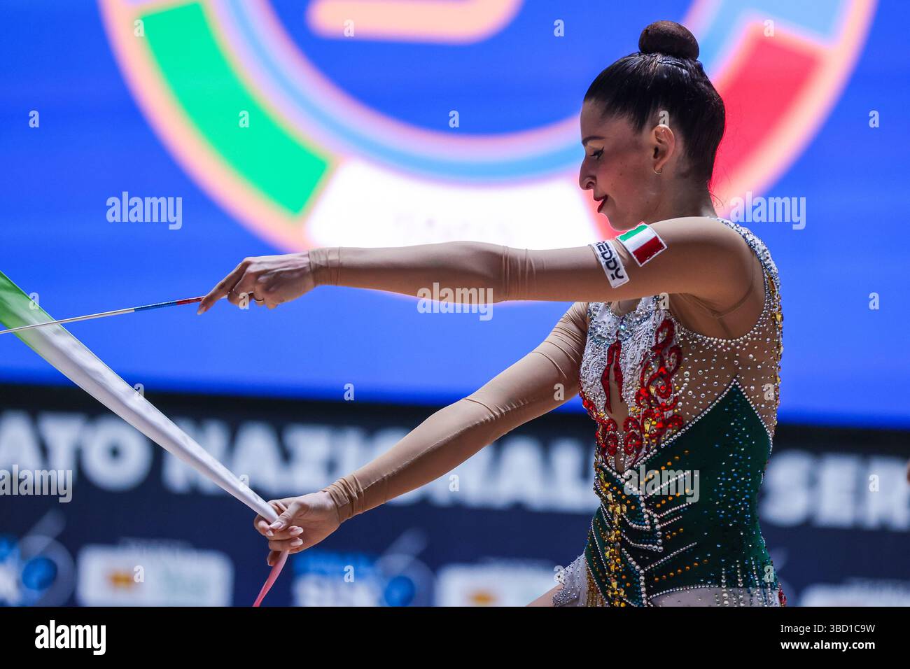 Turin, Italy. 22nd May, 2025. Italy group team seen during Rhythmic ...