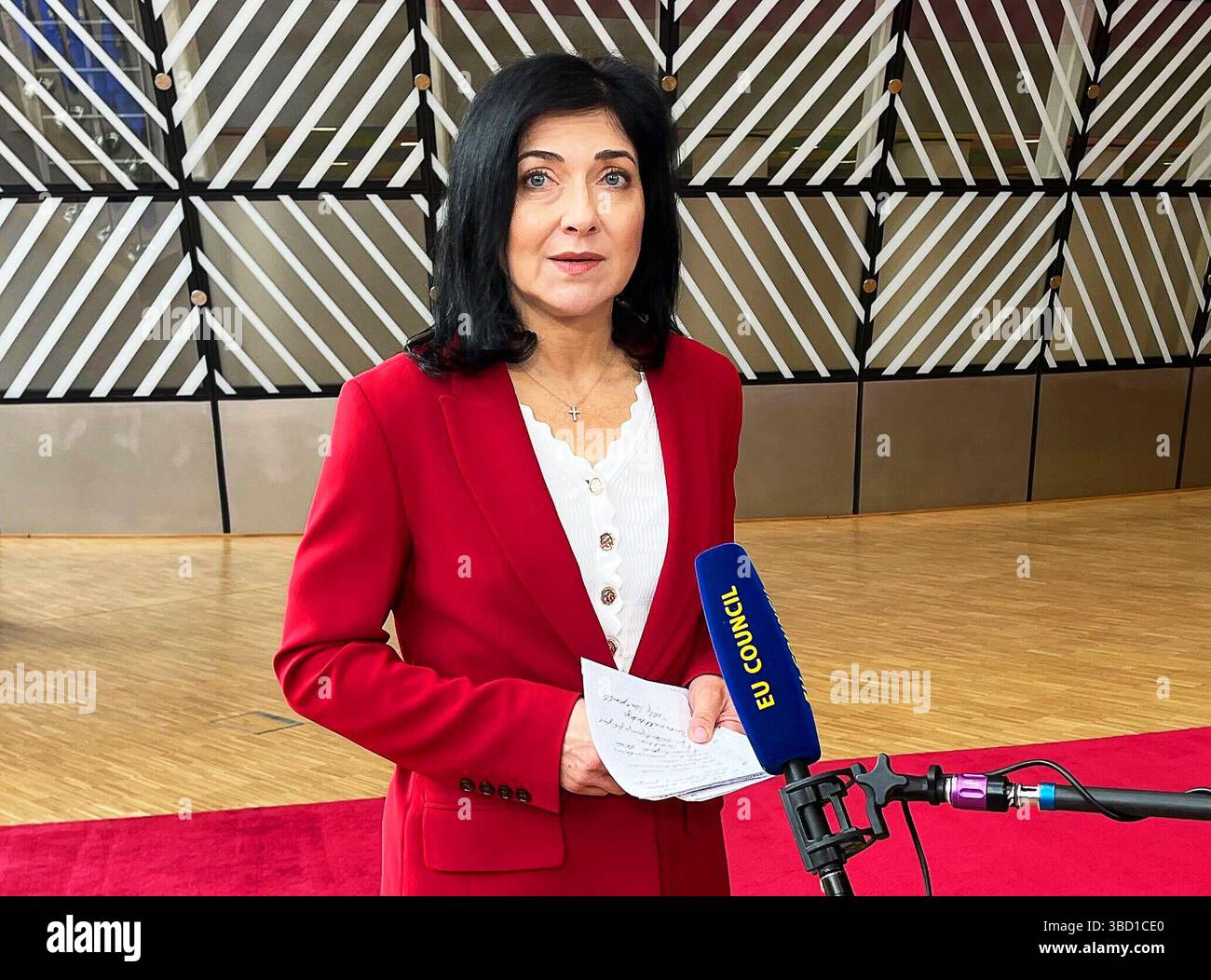 22 May 2025, Belgium, Brüssel: Katherina Reiche (CDU), Federal Minister ...